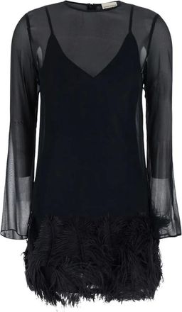 Semicouture Femme, Robes, Noir, Taille: 40 FR Robes