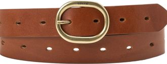 Levi's Damen Womens HighLow Belt, Cognac, 75 cm