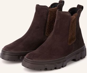 Paul Green Chelsea-Boots braun