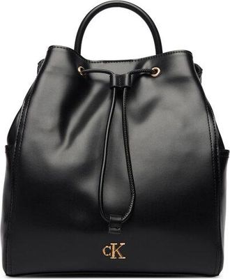 Calvin Klein Rucksack Ck Drawstring Backpack LV04F3329G Schwarz