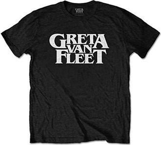 Greta van Fleet Logo (Black) T-Shirt (Small)
