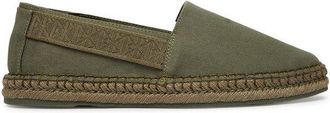 Calvin Klein Espadrilles Espadrille Webbing Cv HM0HM02075 Gr&uuml;n