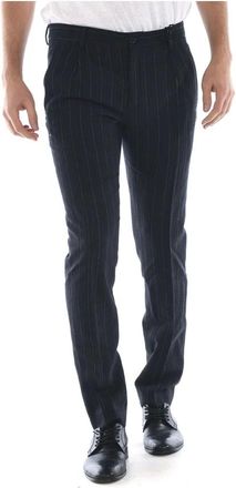 Daniele Alessandrini Homme, Pantalons, Bleu, Taille: XS Pantalone Elvis 100