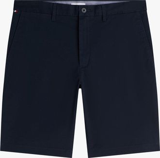 Tommy Hilfiger Bermuda chino &agrave; logo en coton m&eacute;lang&eacute;