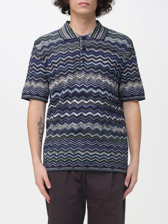 Missoni Polo MISSONI Homme couleur Bleu