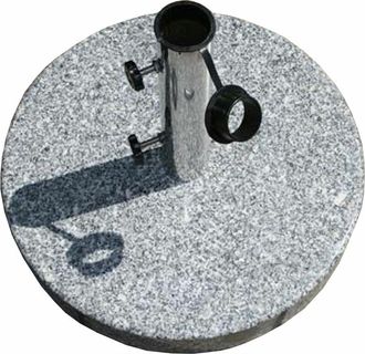 Hhg Sonnenschirm-St&auml;nder Schirmst&auml;nder Granit