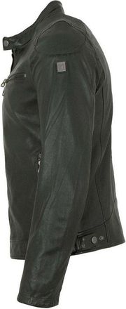 Mauritius Lederjacke GMDerran Gipsy by Mauritius - Herren Lederjacke Lammnappa dark green
