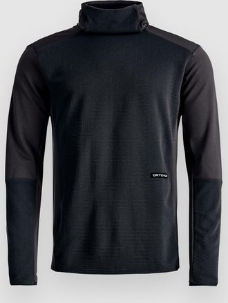 Ortovox Fleece Cord Hoodie black raven 90201