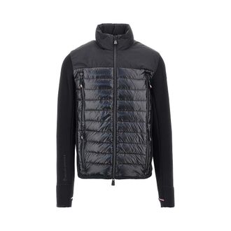 Moncler Polartec and padded ripstop jacket Man XXL