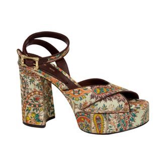 Etro Femme, Chaussures, Multicolore, Taille: 41 EU Sandales &agrave; Talons Hauts