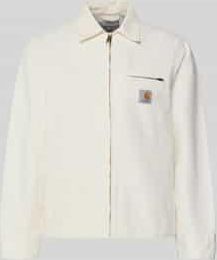 Carhartt Work in Progress Jacke mit Label-Detail Modell Detroit