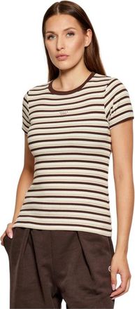 Guess Gestreiftes T-Shirt - - Tops - Damen - Mehrfarbig - S