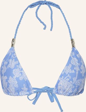 Heidi Klein Heidi Klein Triangel-Bikini-Hose Playa Paraiso blau