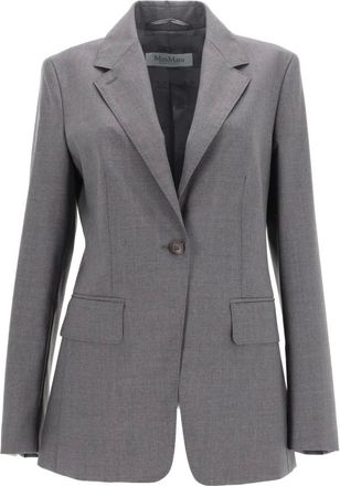 Max Mara Femme, Vestes, Gris, Taille: 34 FR Blazers