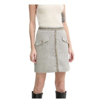 Bruuns Bazaar Kurzer Rock - - Skirts - Damen - Grau - XS