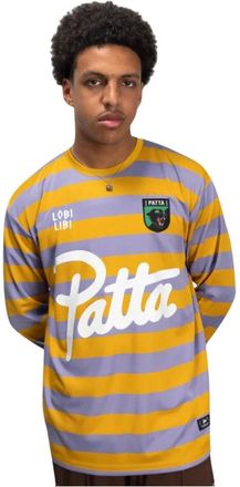 Patta Homme, Tops, Multicolore, Taille: L Striped Longsleeve