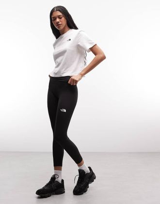 The North Face W Flex - Leggings in TNF-Schwarz, 25 Zoll Schrittl&auml;nge