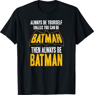 DC Comics Batman Be Batman T Shirt T-Shirt