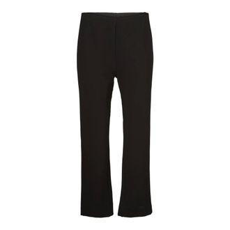 Masai Pantalon Noir &agrave; Taille &Eacute;lastique et Jambe Droite - Femme - Pantalons - Noir - Taille: 40 FR