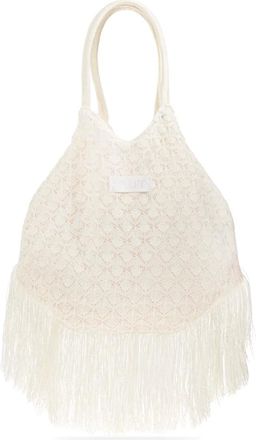 Akep Femme, Sacs, Beige, Taille: ONE Size Bag With Logo