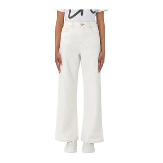 Emporio Armani Stylische Wide Leg Jeans - - Jeans - Damen - Wei&szlig; - W28