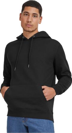 Urban Classics Herren Kapuzenpullover Basic Sweat Hoodie, einfarbiger Kapuzensweater mit Känguru Tasche, Kapuze verstellbar - Farbe Black, Größe XL TB1592-7