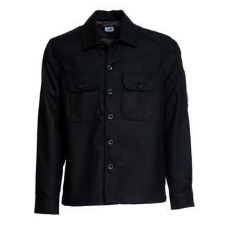 C.P. Company Felt Lens Overshirt - - Jackets - Herren - Schwarzk - M