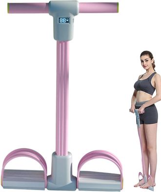 Generic Widerstandsband für das Pedal, Pedalpulver - Widerstandsband, Pedal-Pedal Powder Resistance Band 6 - Tube Yoga-Body Bodybuilding-Expander, Fitnessgerä