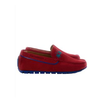 La Martina Rote Loafer Stilvolles Modell - - Shoes - Herren - Rot - 39 EU