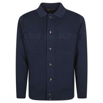 FILIPPO DE LAURENTIIS Maglia Giubbotto - - Knitwear - Herren - Blau - XL