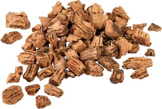 MaMeMi Korkeiche Brocken [ca. 13 mm] - Grobe Korkstücke für Dekoration und BAU von Weihnachtskrippen und Modellbaulandschaften - Naturmaterial für Miniaturba