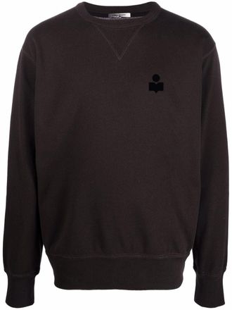 Isabel Marant pull en maille &agrave; col ras du cou - Vert