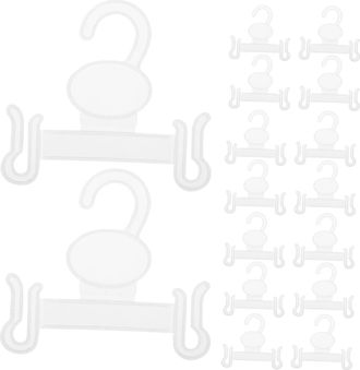 Garneck 100stücke Schuhbügel Aus Baumwolle Zum Aufhängen Von Schuhen Platzsparendes Design Für Supermärkte Und Einkaufszentren Praktische Präsentation Strapaz