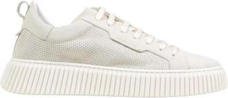 Antony Morato Homme, Chaussures, Beige, Taille: 42 EU Baskets en cuir &agrave; lacets