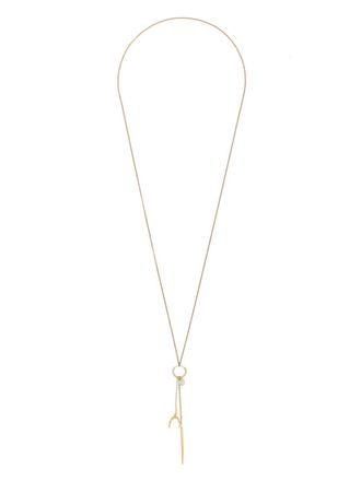Wouters & Hendrix 18kt yellow gold Spikes, Pearls and Claws necklace - Or