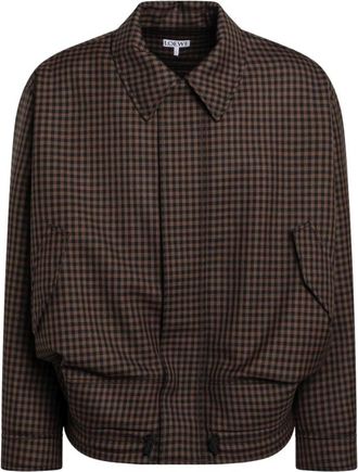 Loewe Kordelzugjacke - - Jackets - Herren - Braun - M