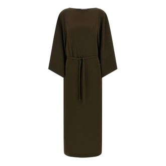Alberto Biani Femme, Robes, Brun, Taille: 42 FR Long Cady Dress