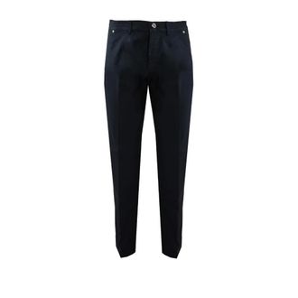 Kiton Baumwoll-Sommerhose - - Trousers - Herren - Blau - W36