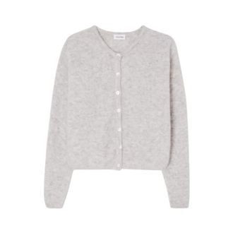 American Vintage Femme, Pulls, Gris, Taille: 40 FR Tricots