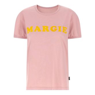 Maison Margiela Vintage Jersey T-Shirt - - Tops - Damen - Rosa - M