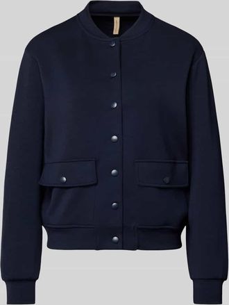 Soyaconcept Sweatjacke mit Druckknopfleiste Modell BANU