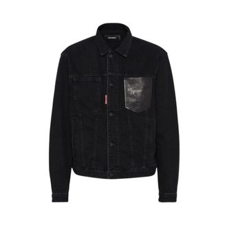 Dsquared2 Cazadora denim over - - Jackets - Herren - Schwarzk - XS
