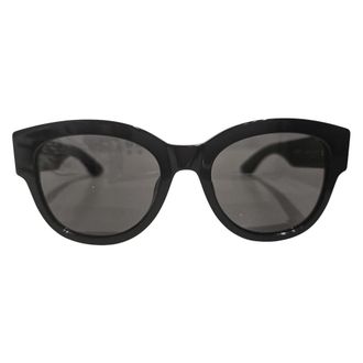 Alexander McQueen Rechteckige Sonnenbrille - - Accessories - Damen - Schwarzk - ONE SIZE