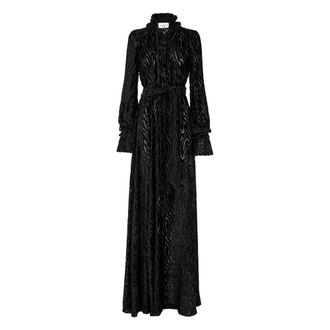 Philipp Plein Femme, Robes, Noir, Taille: 36 FR Chiffon Gipsy Dress