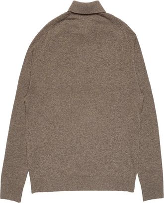 Acne Studios Wool Knit Polo Polo Sweater - Brown