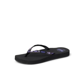 Reef Damen Ginger Flipflop, Schwarz/Violett, 40 EU