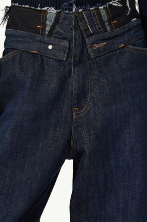 Maison Margiela High-Rise Jeans - Blue