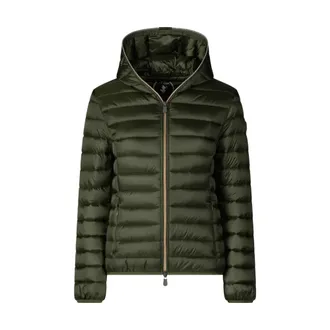 Save The Duck Gr&uuml;ne Steppjacke Aw25 - - Jackets - Damen - Gr&uuml;n - 2XL