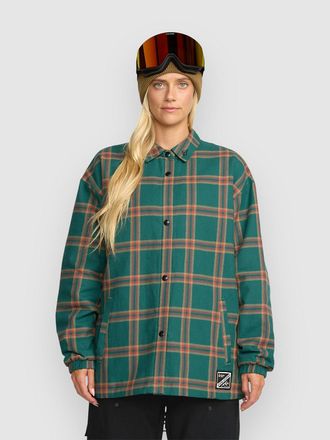 Volcom Ins Riding Flannel Jacke atlantic deep