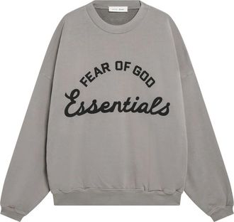 Fear of God Homme, Sweatshirts et sweats &agrave; capuche, Gris, Taille: S Training 90s Crewneck SweaT-shirt